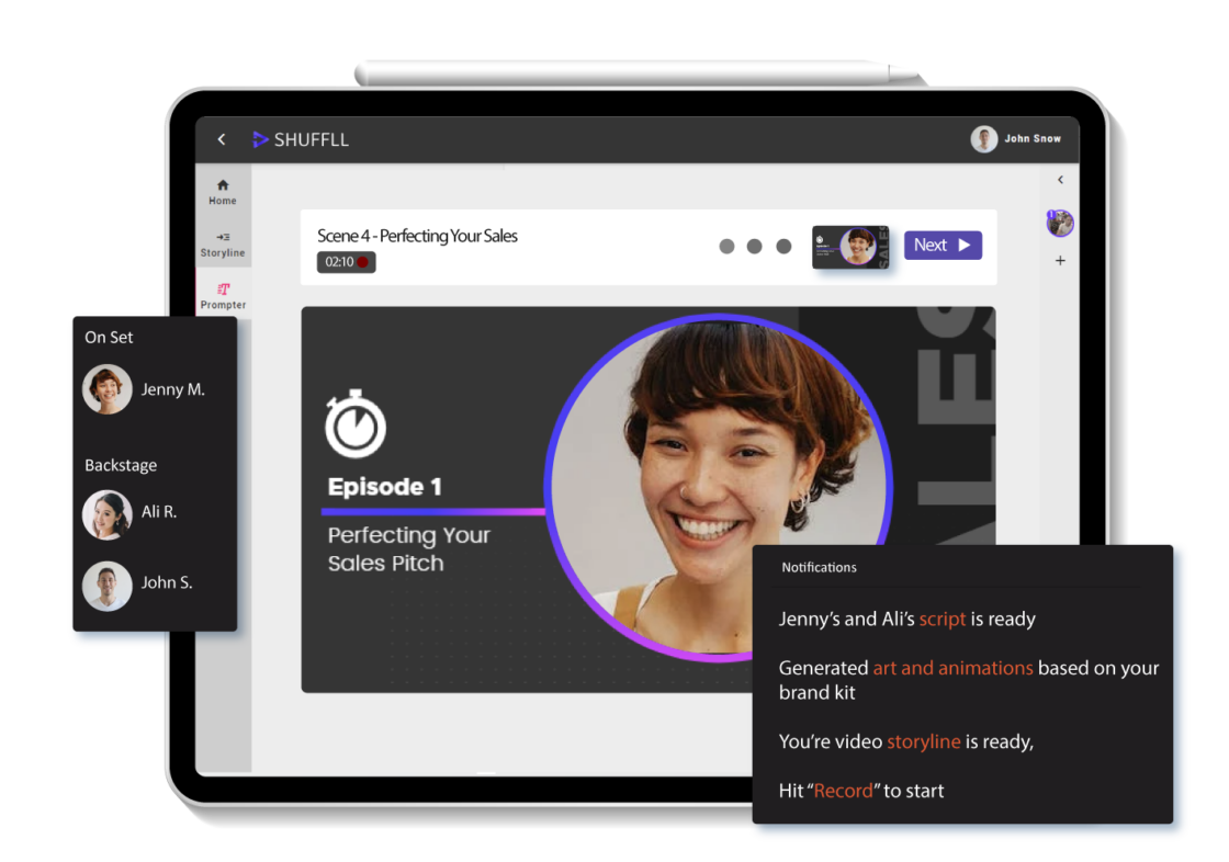 SHUFFLL - Create incredible videos with the gen AI 🚀